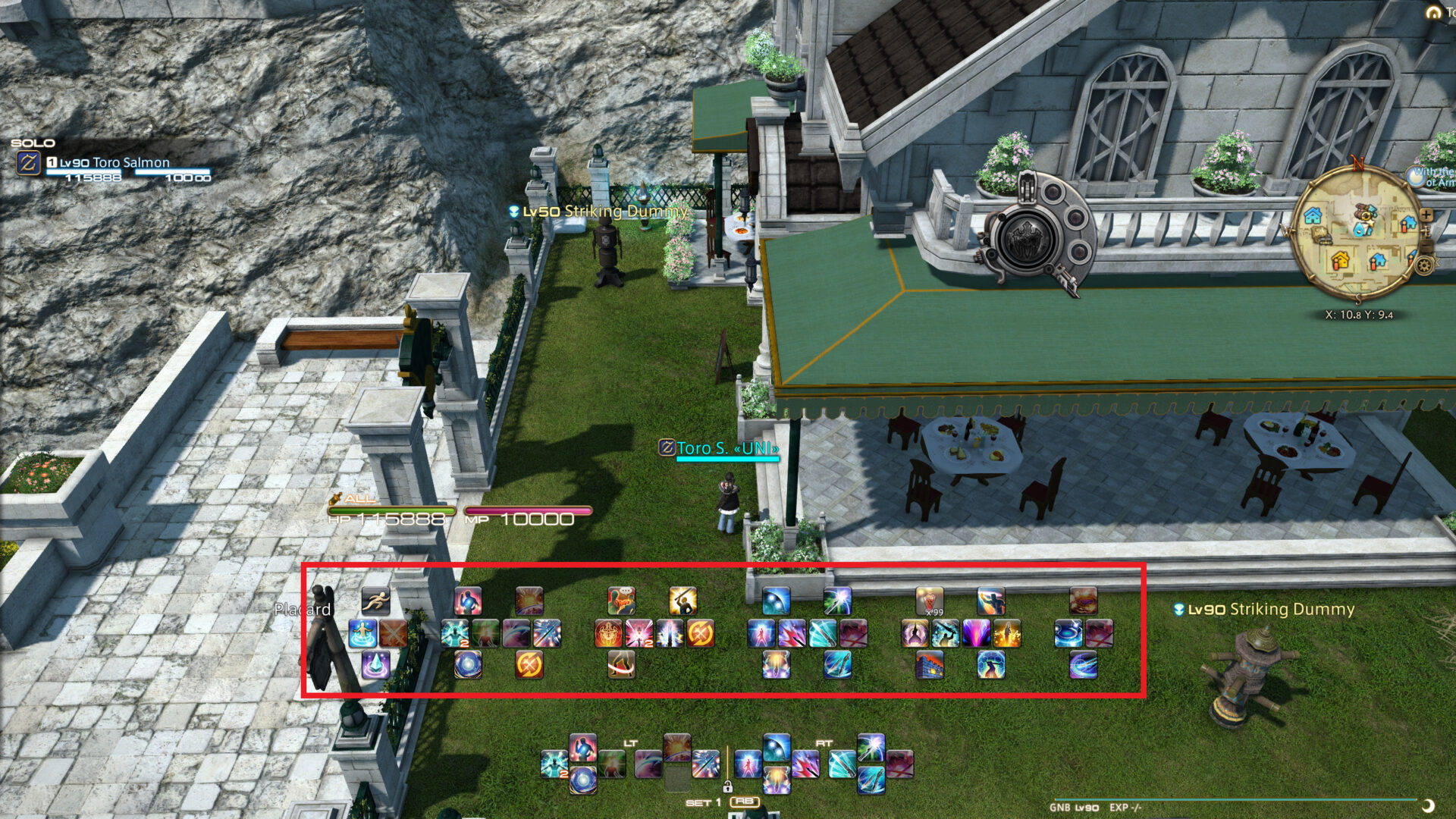 FFXIV – Gunbreaker Level 90 Cross Hotbar Layout – Endwalker | Gari Games
