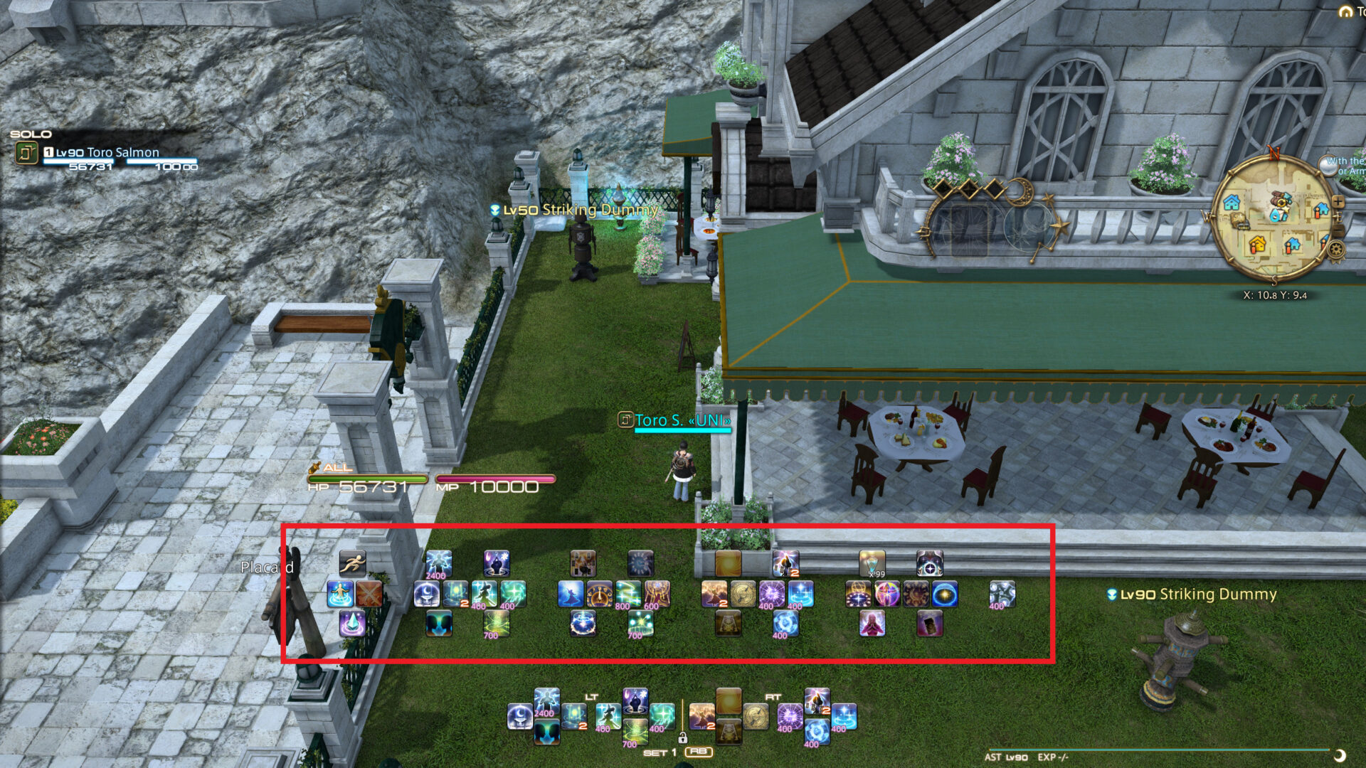 FFXIV – Astrologian Level 90 Cross Hotbar Layout – Endwalker | Gari Games