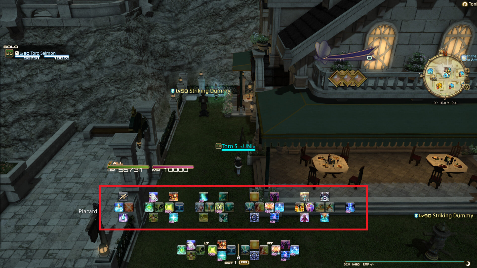 FFXIV – Scholar Level 90 Cross Hotbar Layout – Endwalker | Gari Games